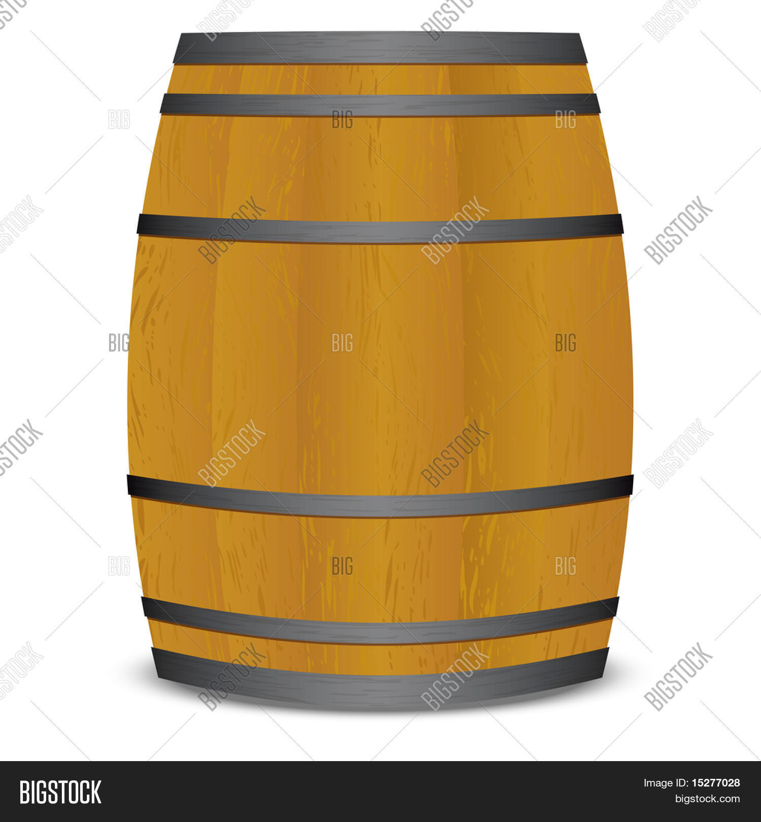 Wooden Beer Keg Vector & Photo (Free Trial) | Bigstock