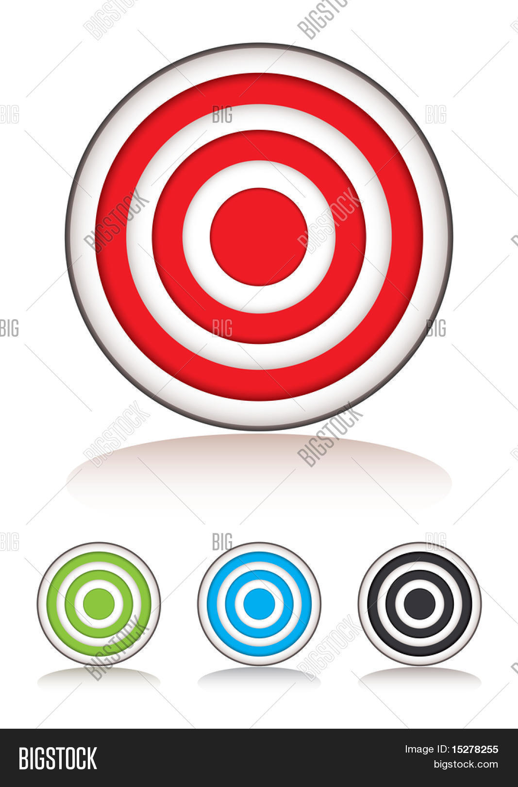Collection Targets Vector & Photo (Free Trial) | Bigstock