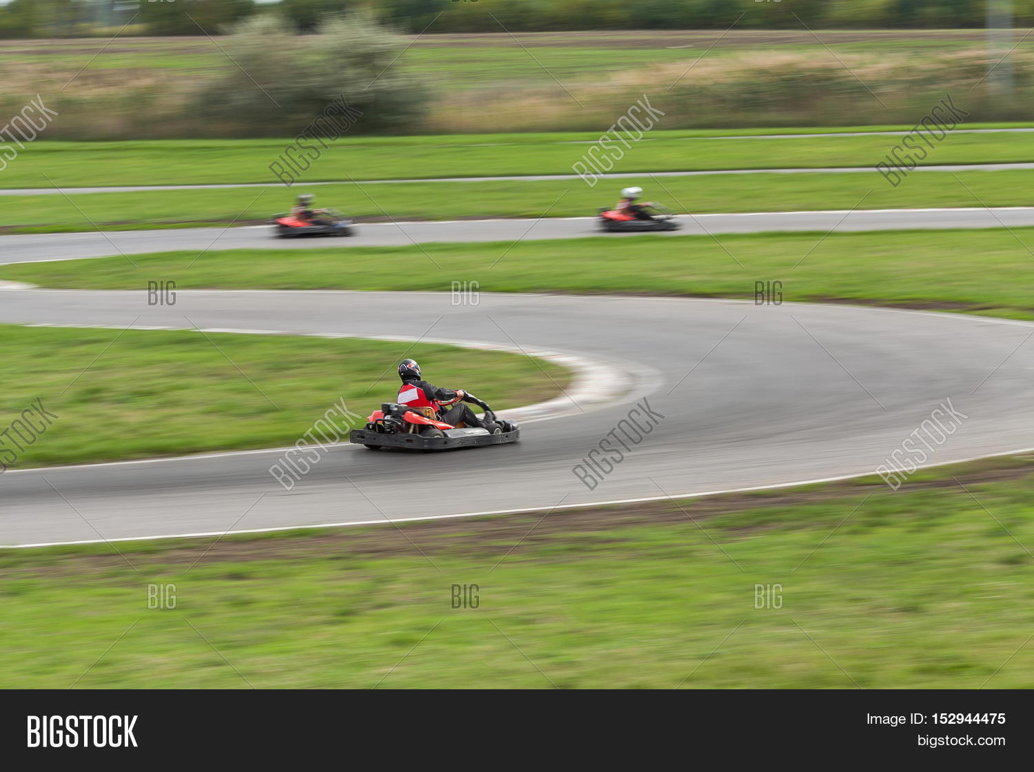 Super Kart Racing Team Image & Photo (Free Trial) | Bigstock