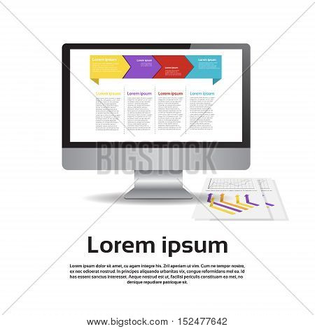 Desktop Monitor Vector & Photo (Free Trial) | Bigstock