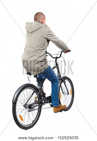 Back View Man Bicycle Image & Photo (Free Trial) | Bigstock