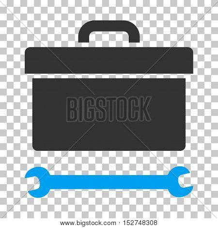 Blue Gray Toolbox Vector & Photo (Free Trial) | Bigstock