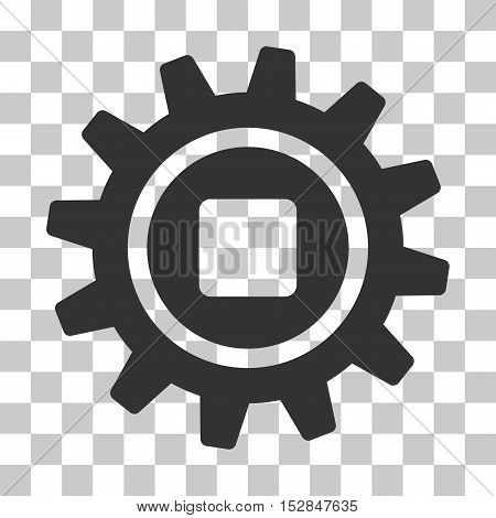 Gray Cog Interface Vector & Photo (Free Trial) | Bigstock