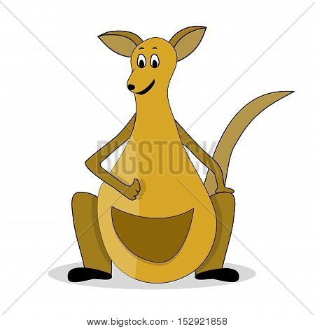 Cartoon Kangaroo Vector & Photo (Free Trial) | Bigstock