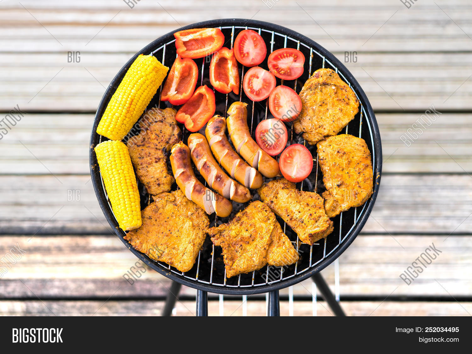 Outdoor Grilling. Top Image & Photo (Free Trial) | Bigstock