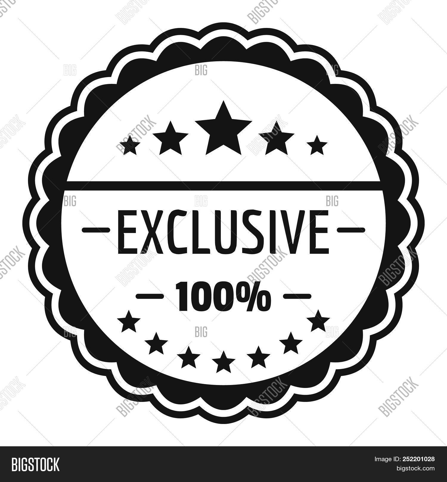 Exclusive Logo. Simple Image & Photo (Free Trial) | Bigstock