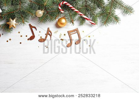 Christmas Music Notes Background Images, Illustrations & Vectors (Free ...