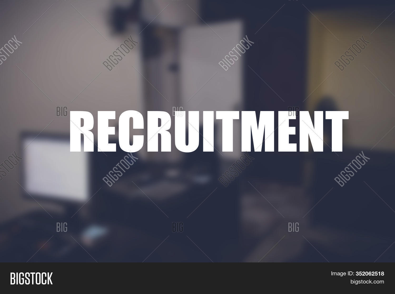Recruitment Word Image & Photo (Free Trial) | Bigstock