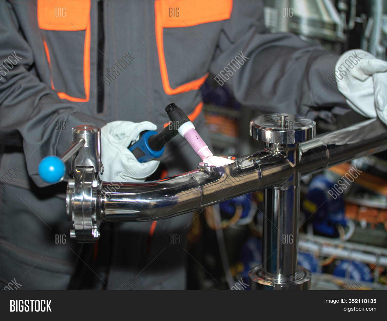 Welder Workplace. Image & Photo (Free Trial) | Bigstock