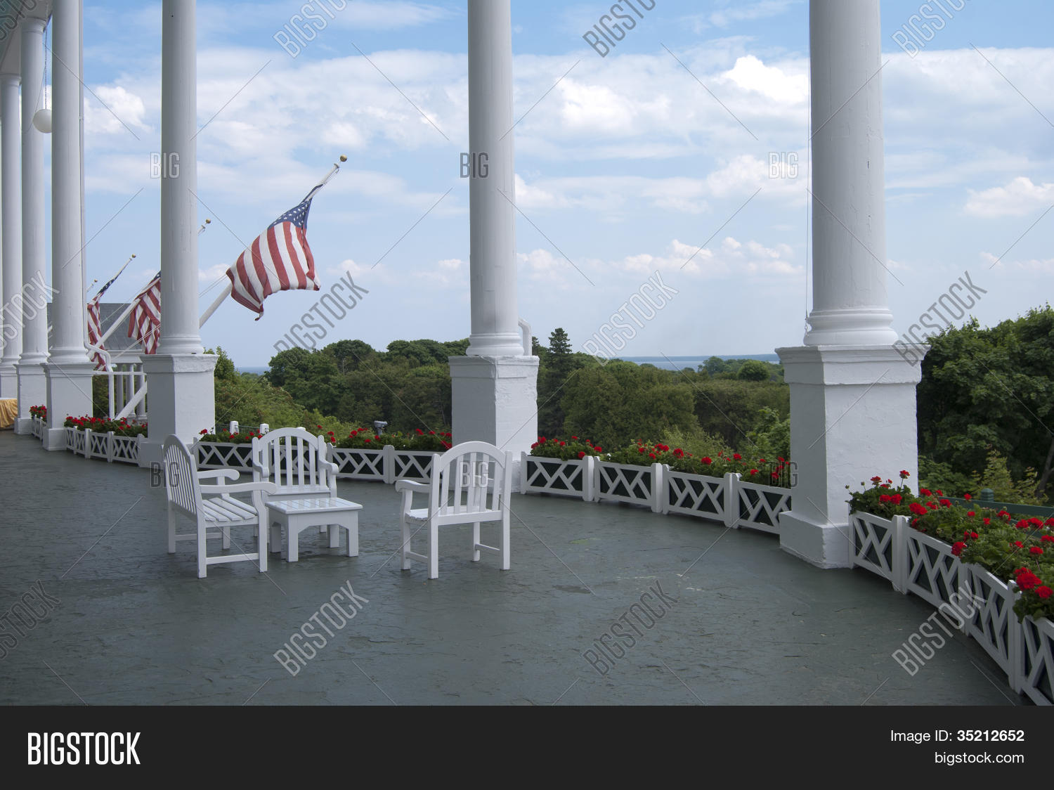 Majestic Front Porch Image & Photo (Free Trial) | Bigstock