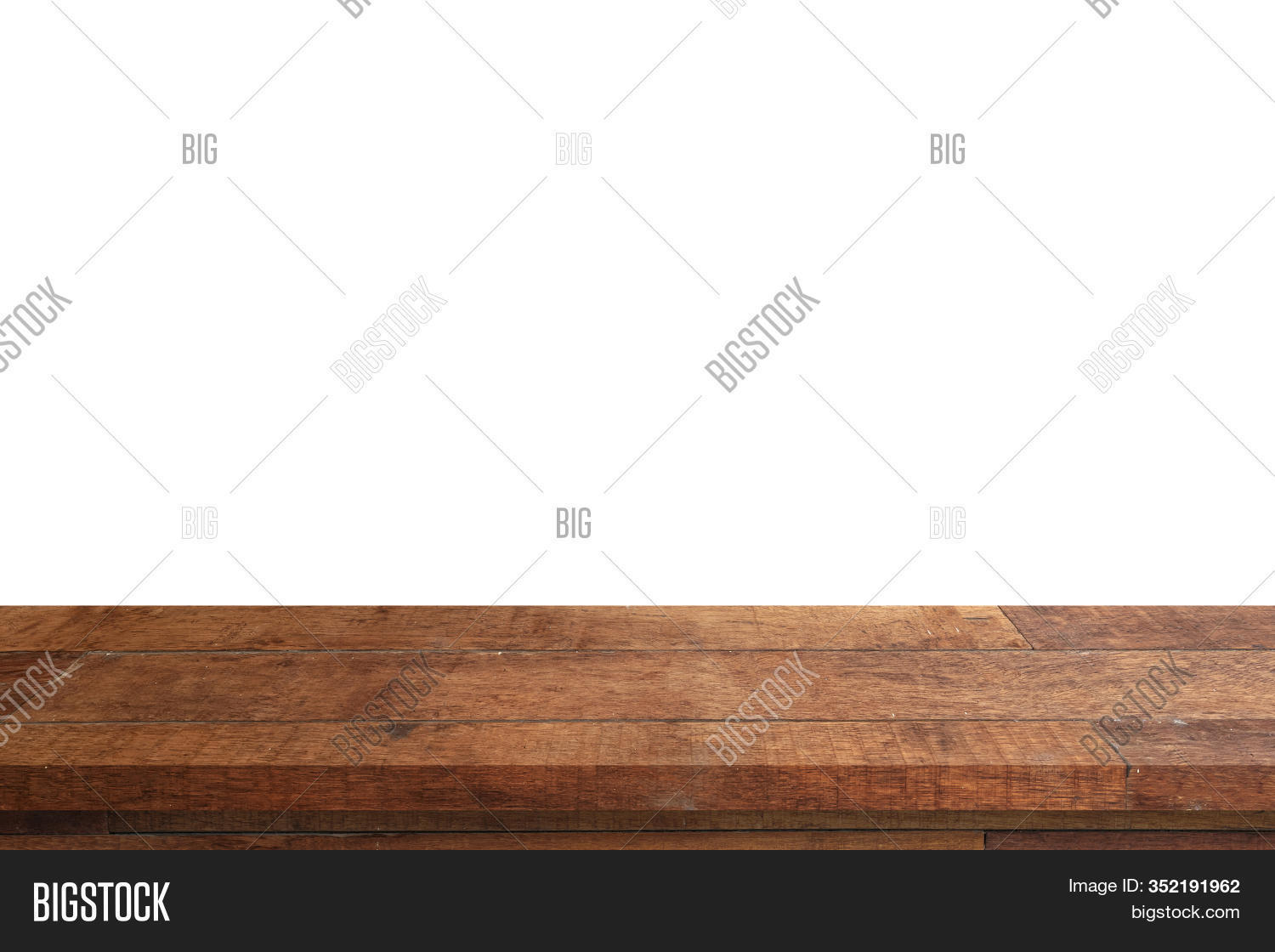 Empty Wood Table On Image & Photo (Free Trial) | Bigstock