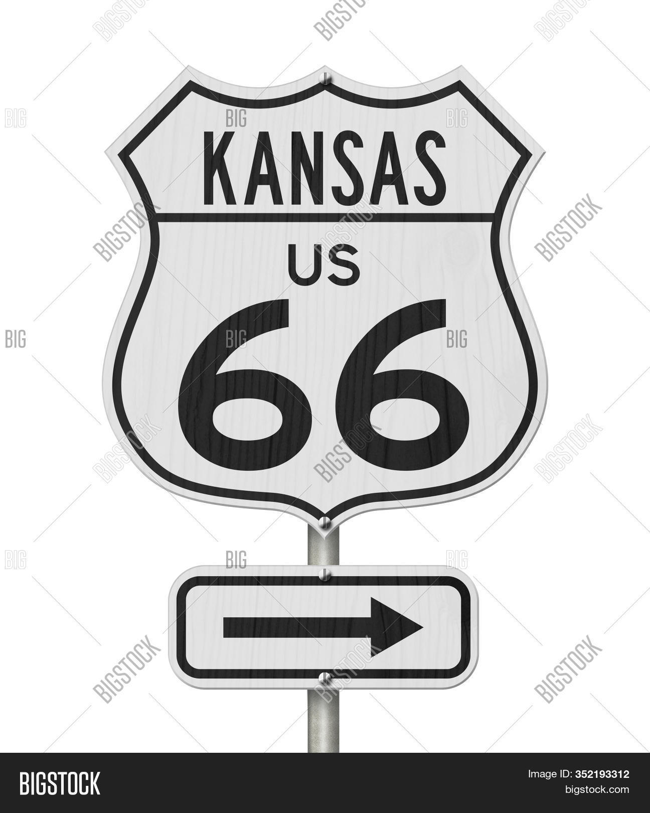 Kansas Us Route 66 Image & Photo (Free Trial) | Bigstock