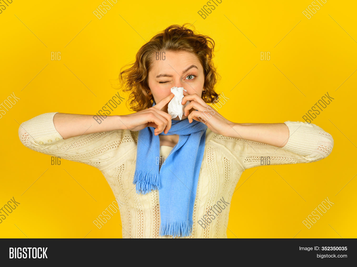 Unwell Female. Ill Image & Photo (Free Trial) | Bigstock