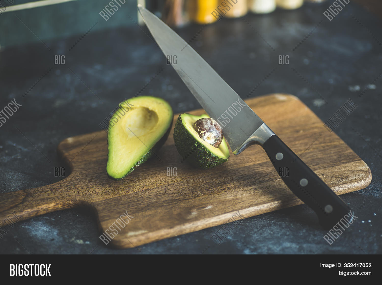 Avocado On Kitchen Image & Photo (Free Trial) | Bigstock