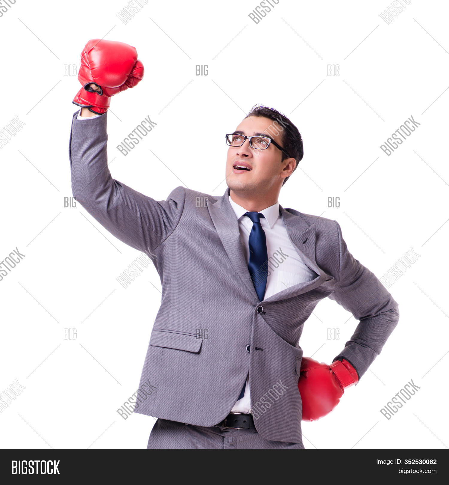 Businessman Boxing Image & Photo (Free Trial) | Bigstock