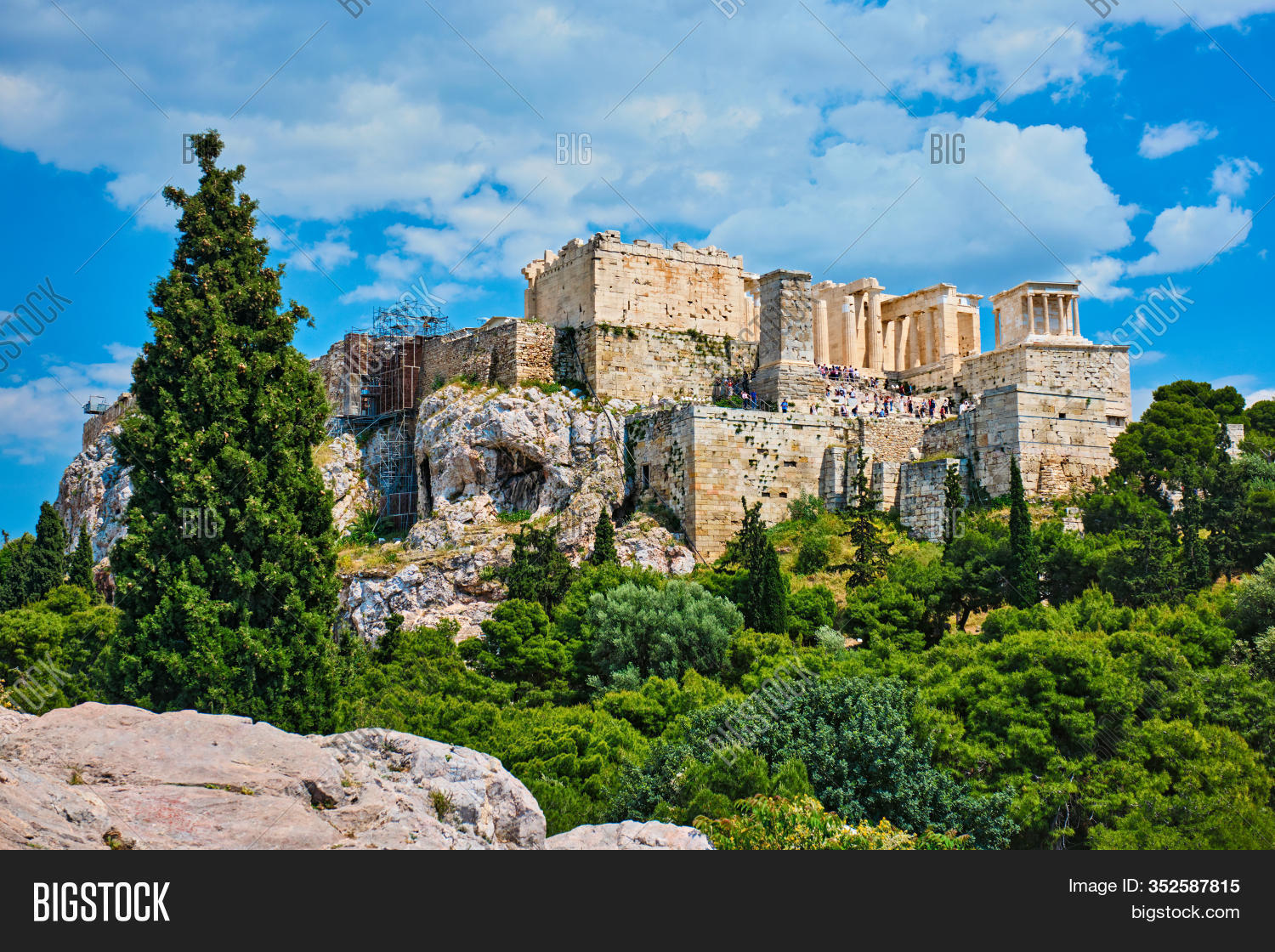 Famous Greek Tourist Image & Photo (Free Trial) | Bigstock