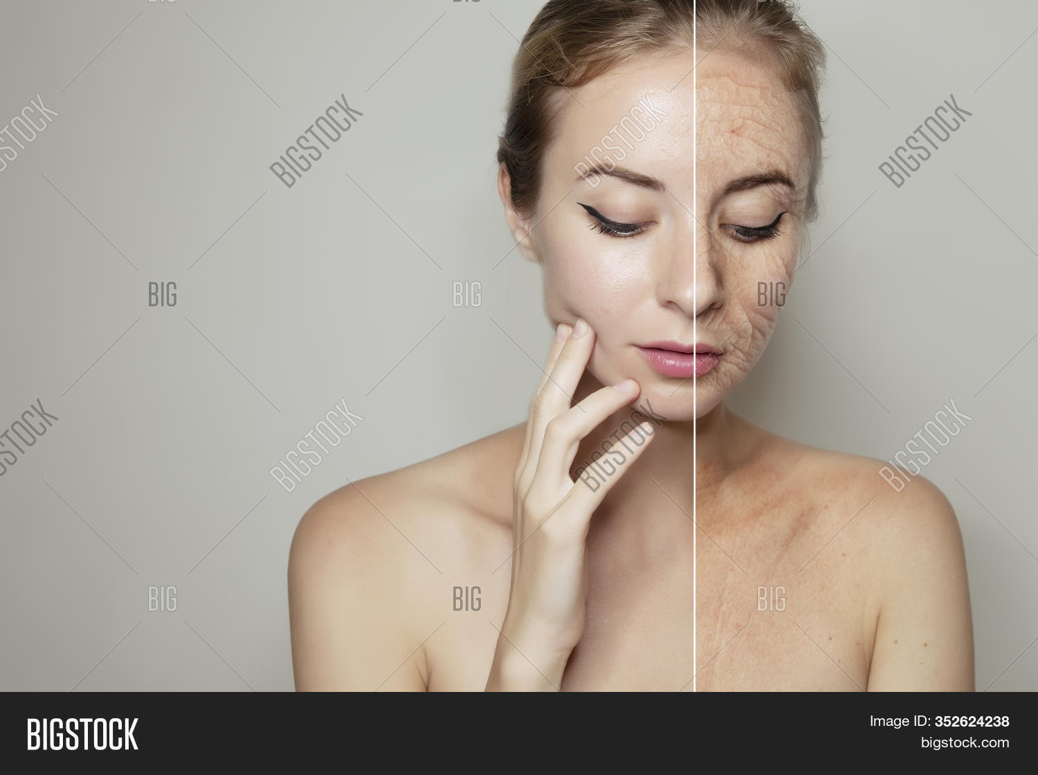 Woman Face Square Zoom Image & Photo (Free Trial) | Bigstock