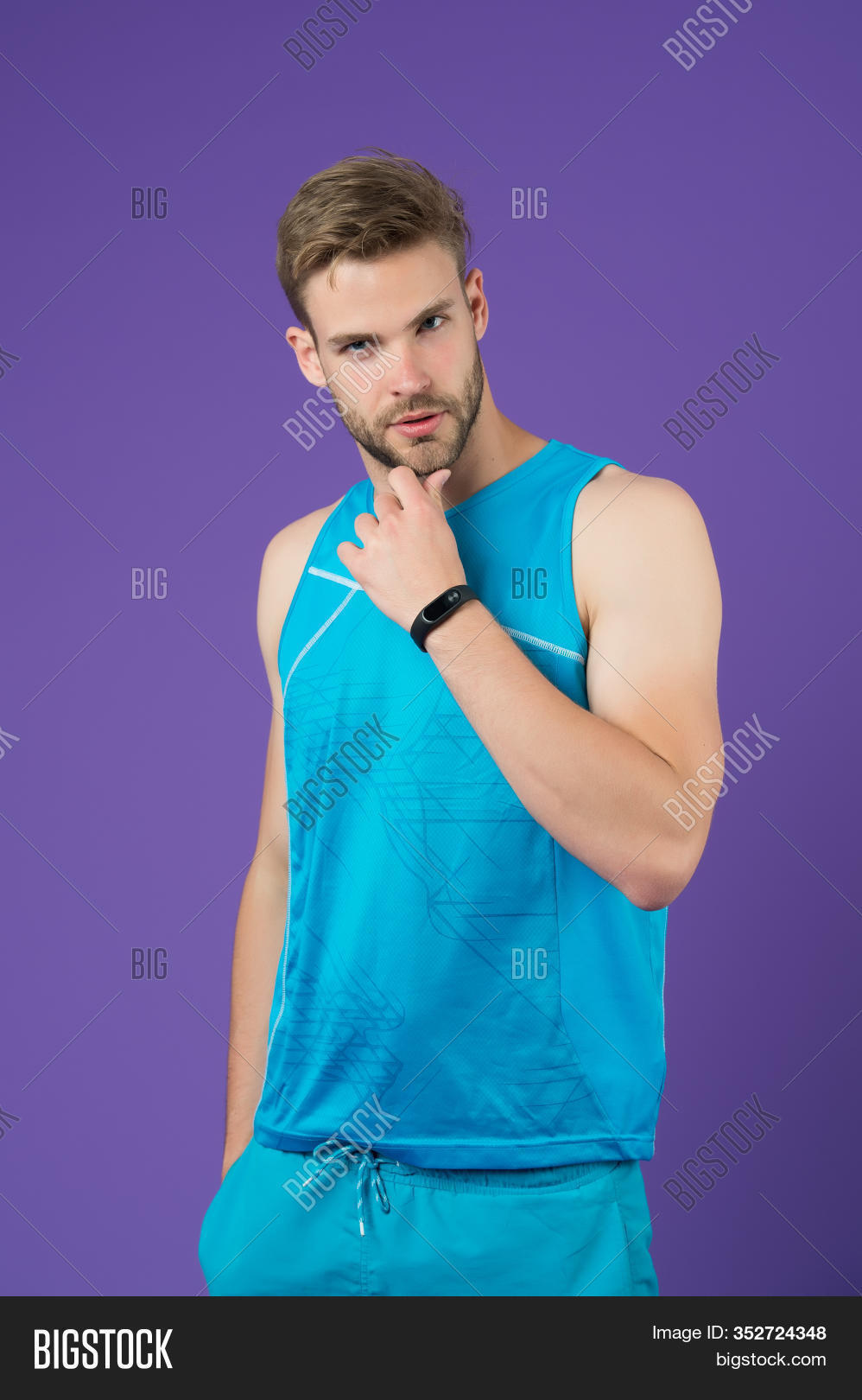 Handsome Man Touch Image & Photo (Free Trial) | Bigstock
