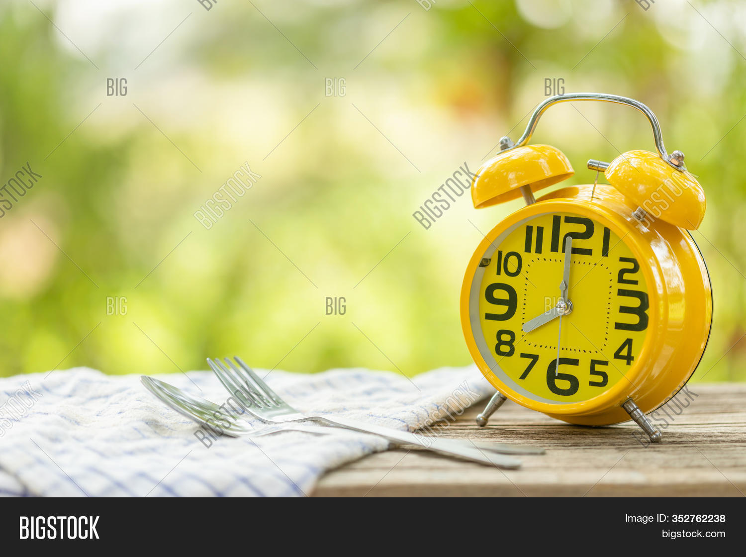 Yellow Alarm Clock, Image & Photo (Free Trial) | Bigstock