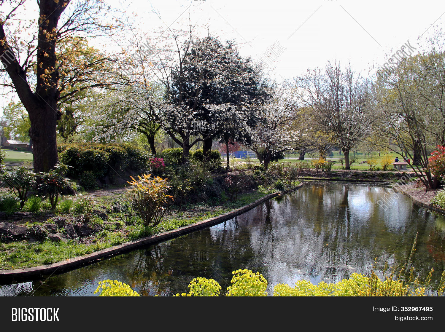 Beautiful Lake Park Image & Photo (Free Trial) | Bigstock
