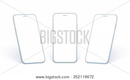 Mobile Phone Side Vector & Photo (Free Trial) | Bigstock