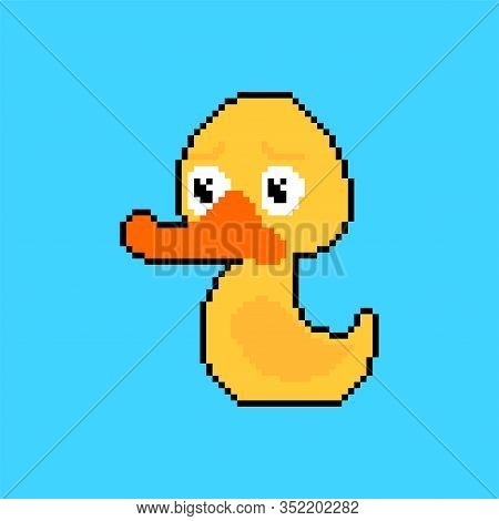 Rubber Duck Pixel Art Vector & Photo (Free Trial) | Bigstock