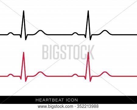 Heart Beat Line Images, Illustrations & Vectors (Free) - Bigstock