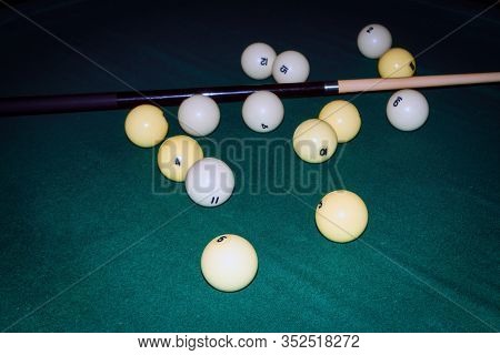 Billiard Table Close Image & Photo (Free Trial) | Bigstock