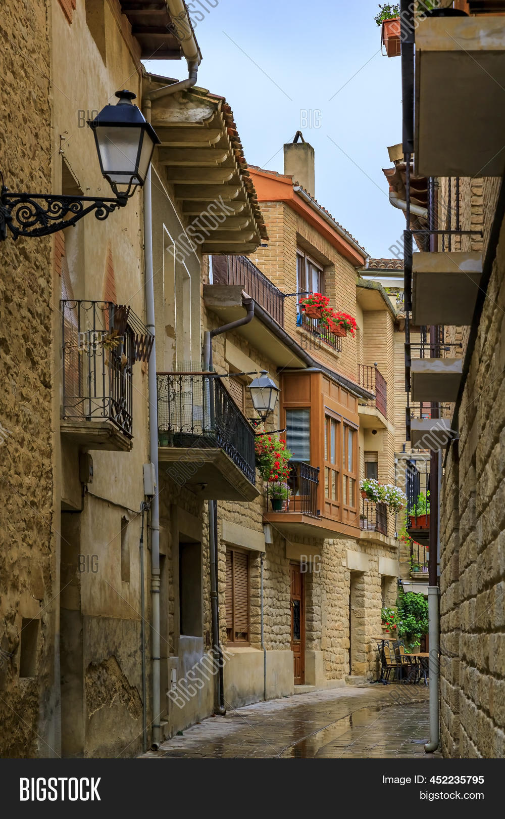 Medieval Stone Houses Image & Photo (Free Trial) | Bigstock