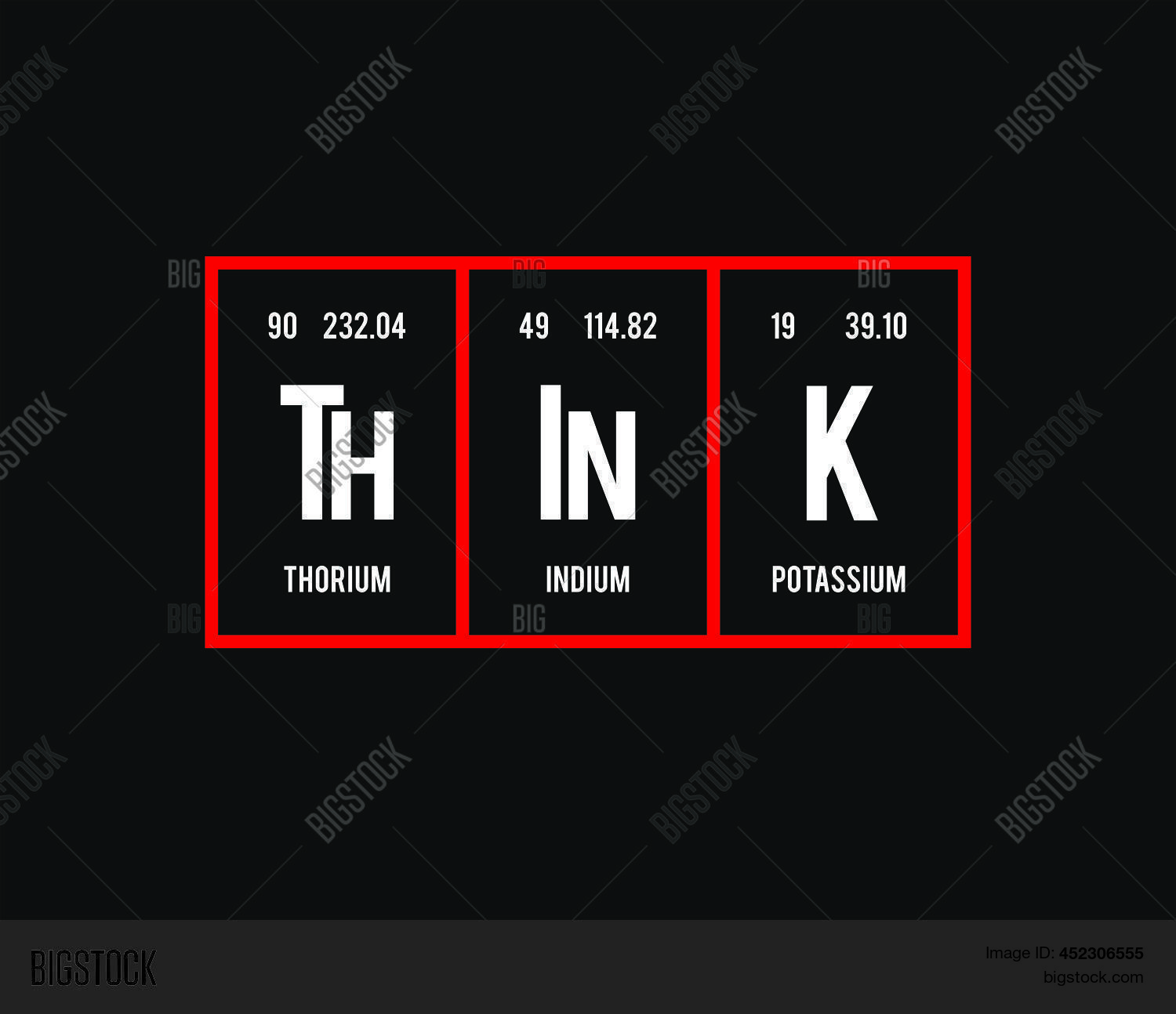 Think - Periodic 벡터 및 사진(무료 체험) | Bigstock