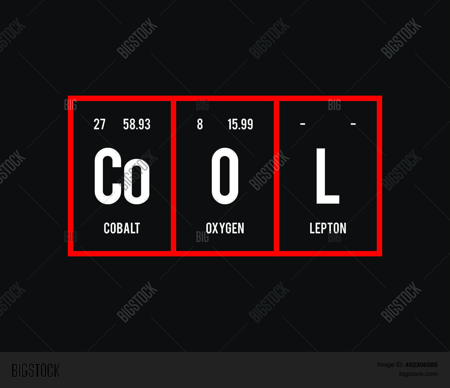 Cool - Periodic Table Vector & Photo (Free Trial) | Bigstock