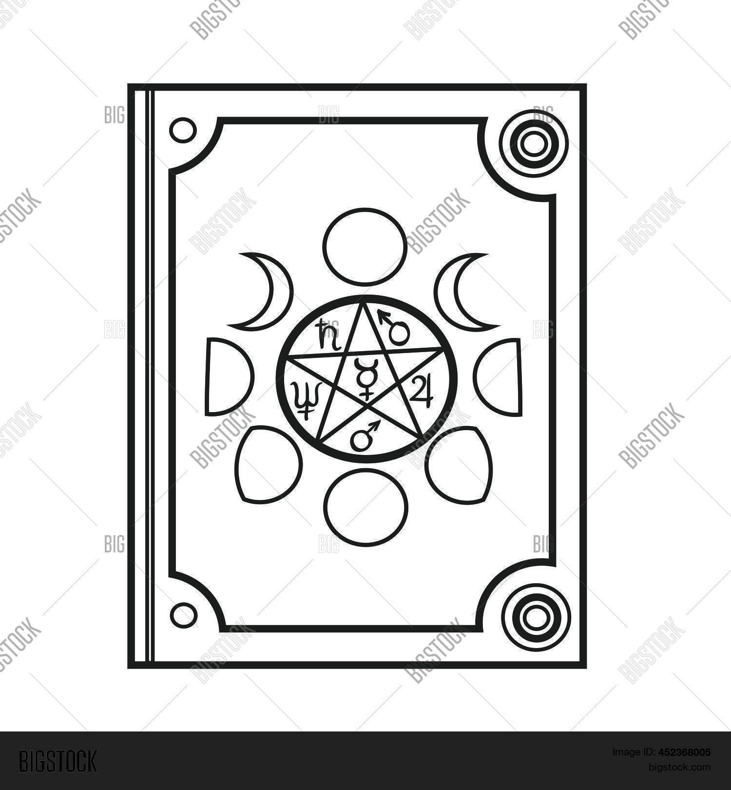 Magic Book Forged Vector & Photo (Free Trial) | Bigstock