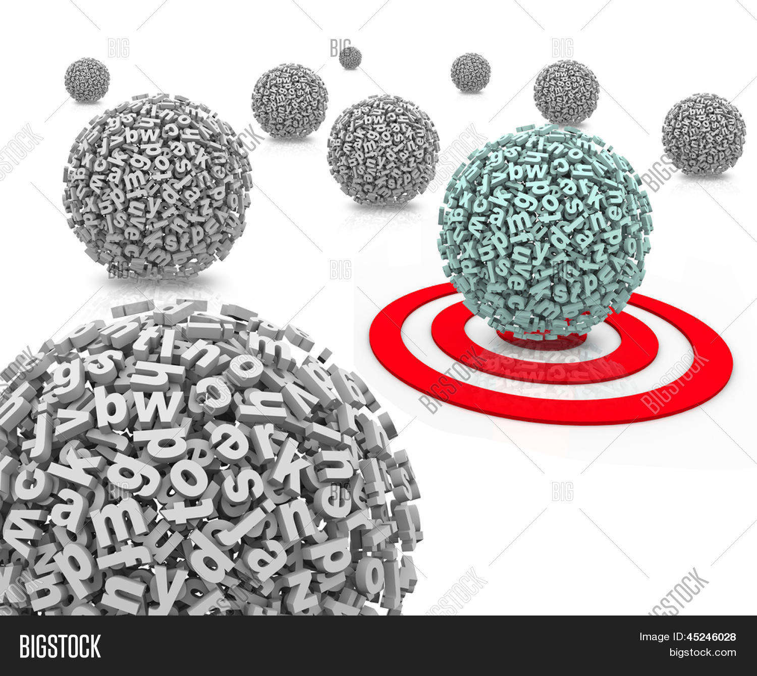 Many Balls Type Fonts Image & Photo (Free Trial) | Bigstock