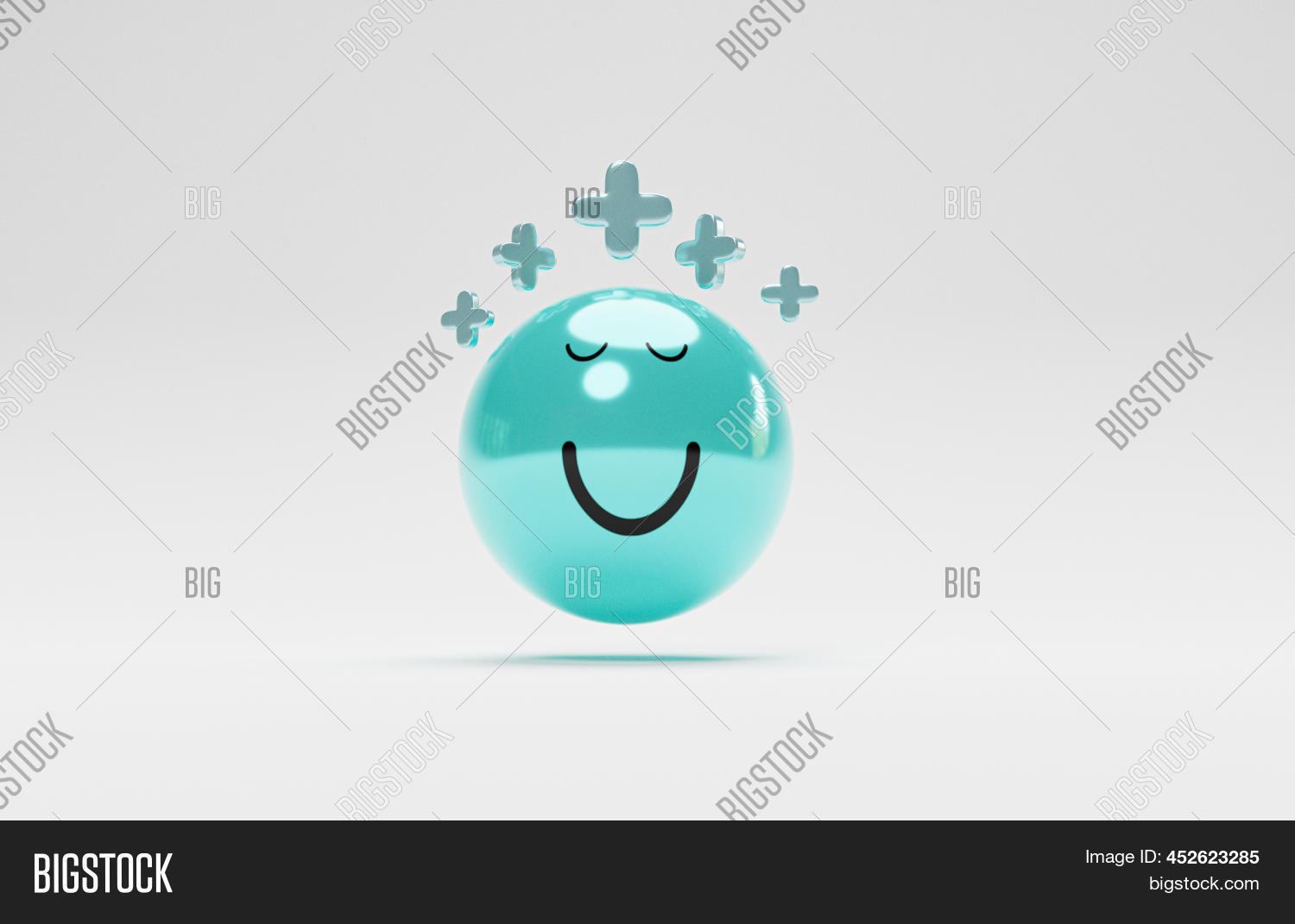 Isolate Blue Smile Image & Photo (Free Trial) | Bigstock