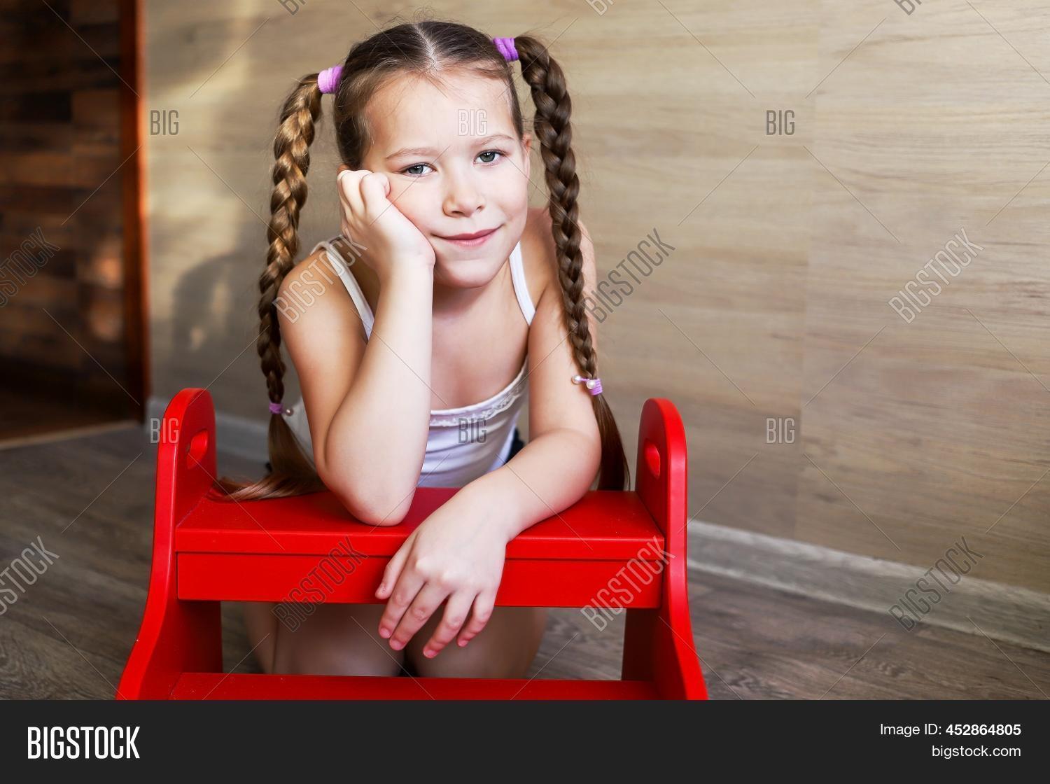 Girl Child Pigtails Image & Photo (Free Trial) | Bigstock