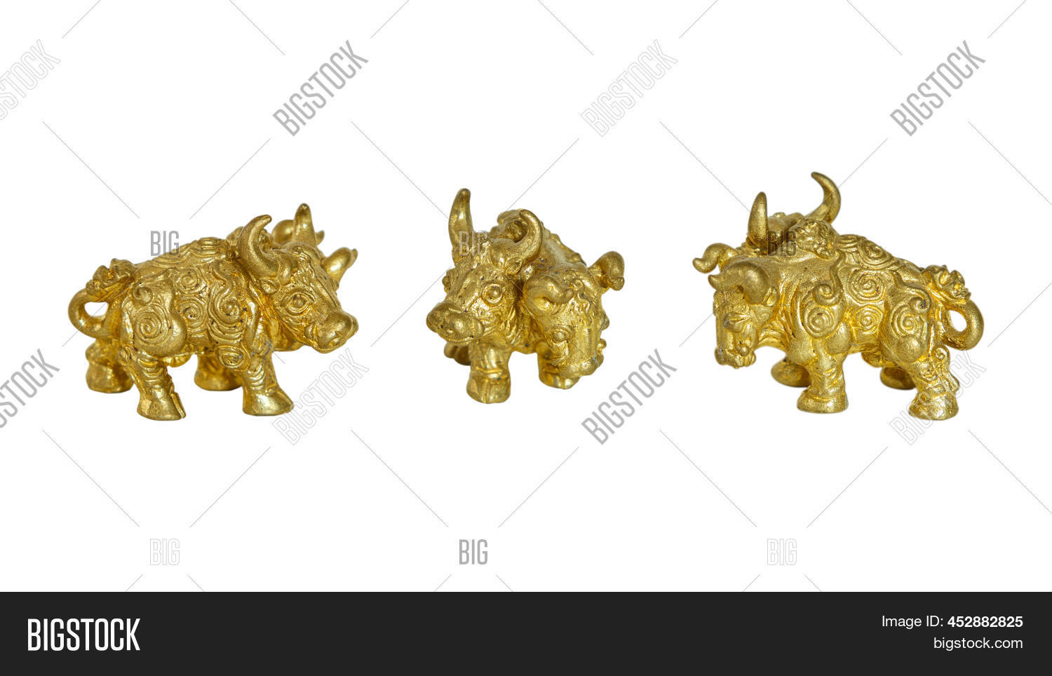Golden Two-headed Bull Image & Photo (Free Trial) | Bigstock