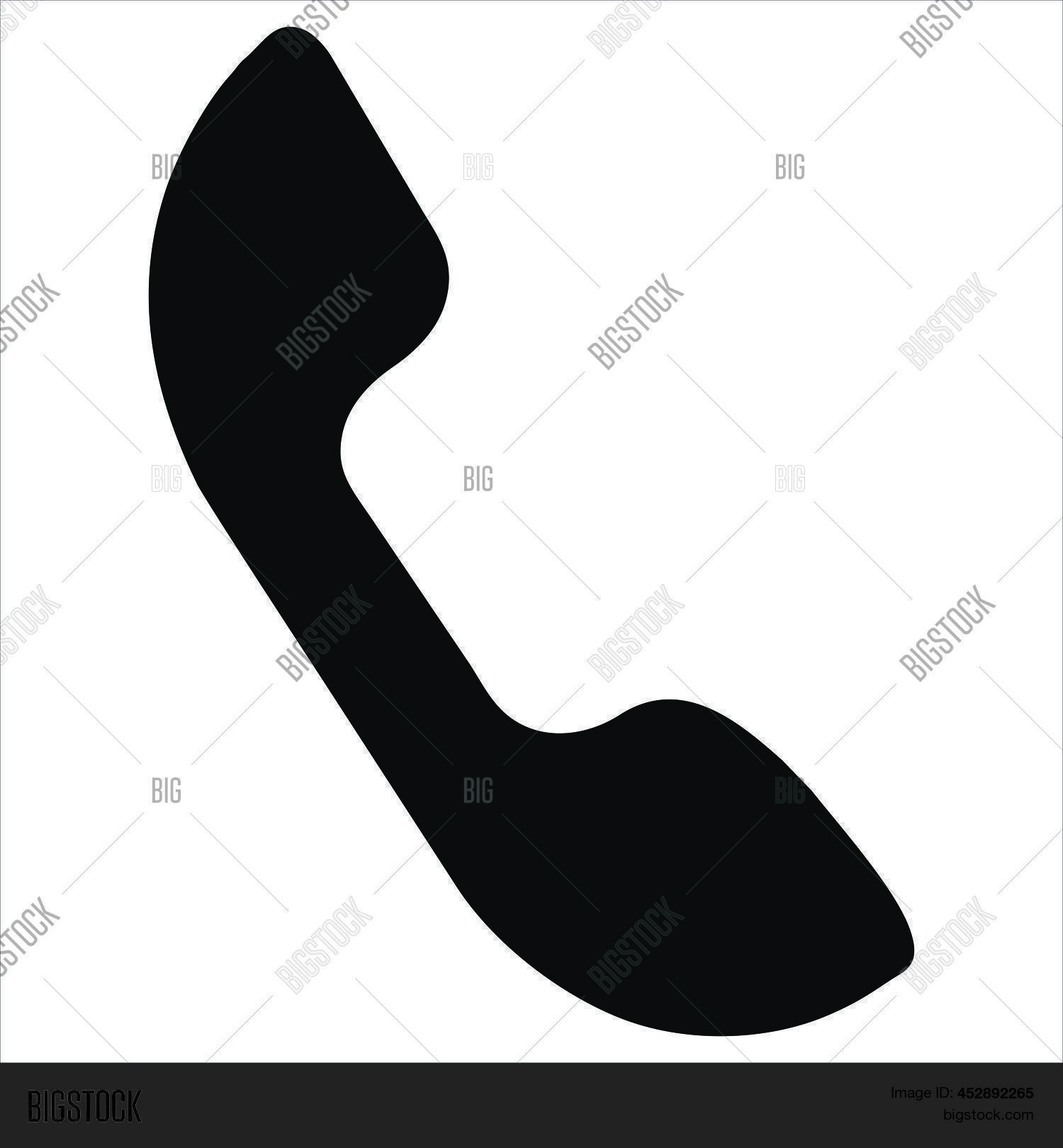 Phone Icon. Vector Vector & Photo (Free Trial) | Bigstock