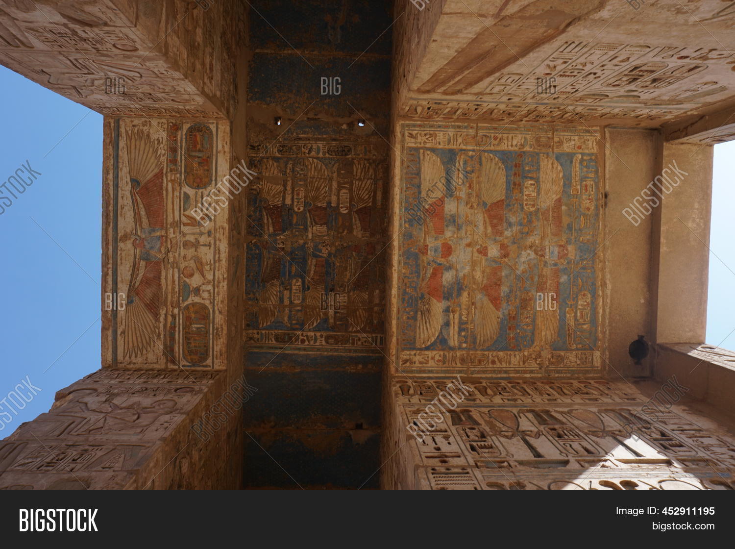 Hieroglyphs Ceiling Image & Photo (Free Trial) | Bigstock