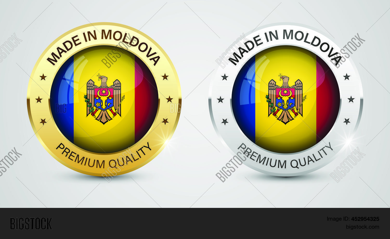 Made Moldova Graphics Vector & Photo (Free Trial) | Bigstock