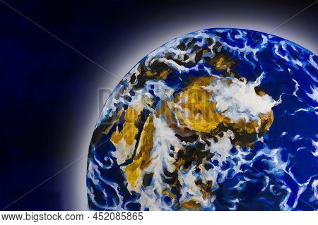 Earth Blue Sky Night. Image & Photo (Free Trial) | Bigstock