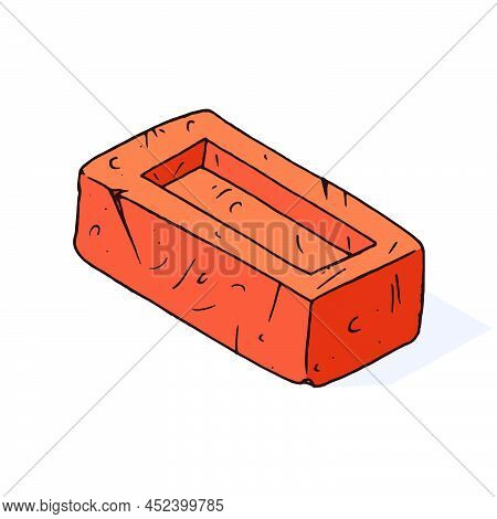 Brick Icon Drawing. Vector & Photo (Free Trial) | Bigstock