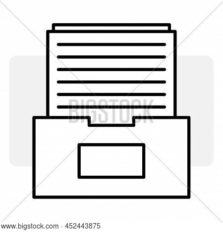 Paper Folder Icon Vector & Photo (Free Trial) | Bigstock
