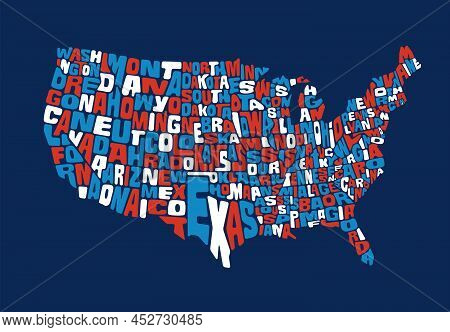 United States Map Vector & Photo (Free Trial) | Bigstock