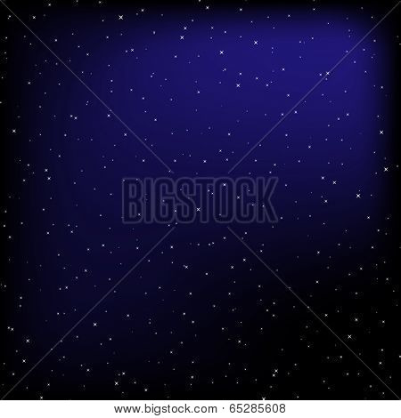 Night Sky Vector Vector & Photo (Free Trial) | Bigstock