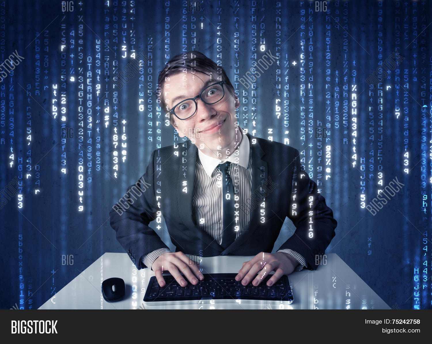 Hacker Decoding Image & Photo (Free Trial) | Bigstock