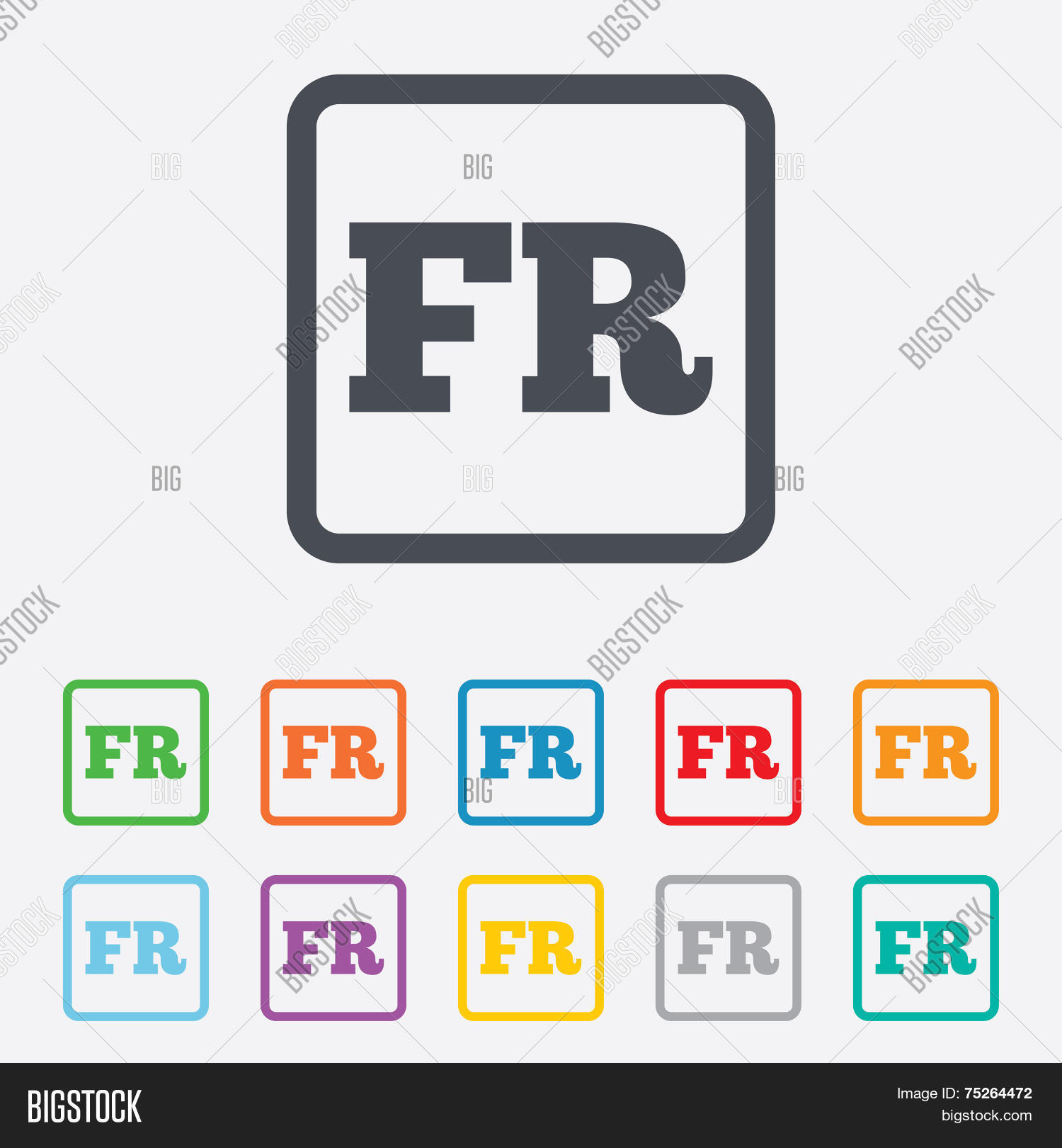 French Language Icon
