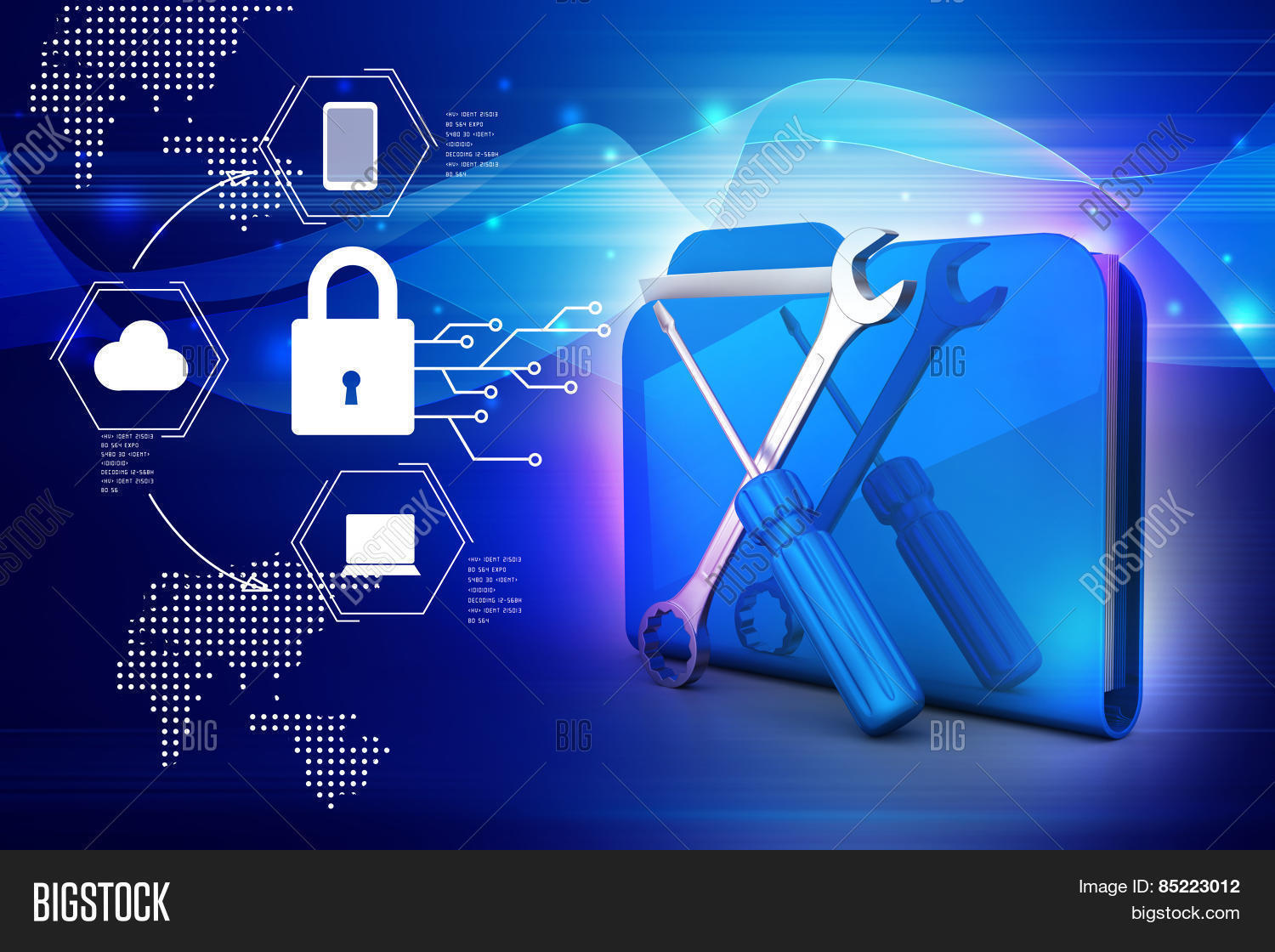 Computer Technical Image & Photo (Free Trial) | Bigstock