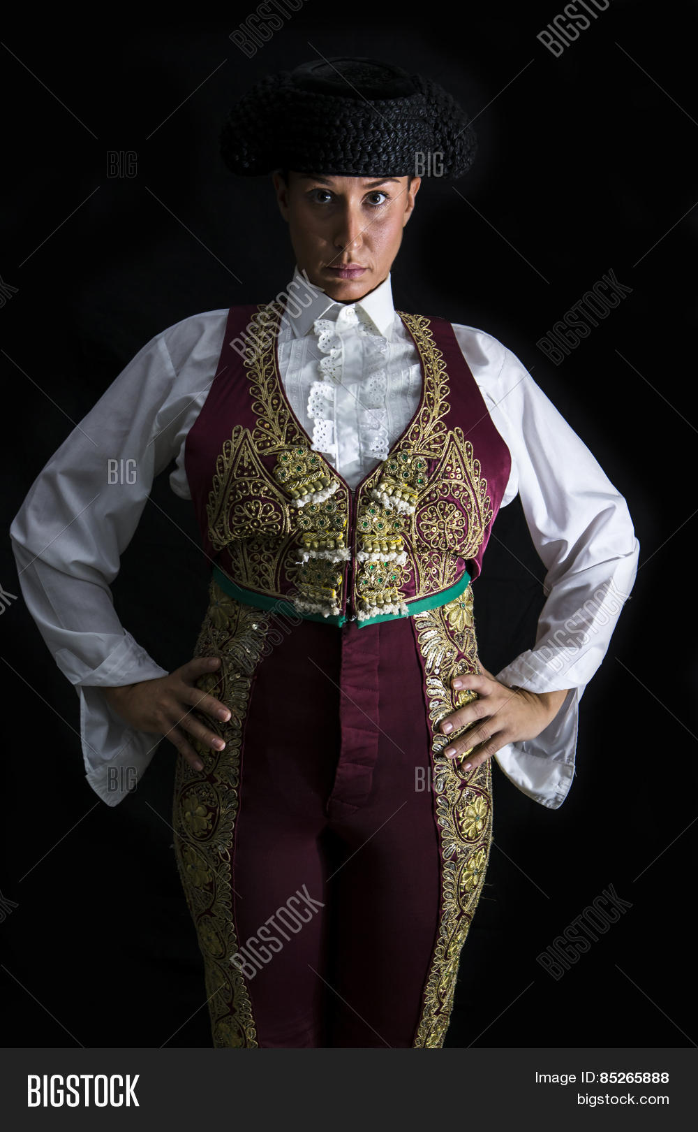 Woman Bullfighter By Image & Photo (Free Trial) | Bigstock