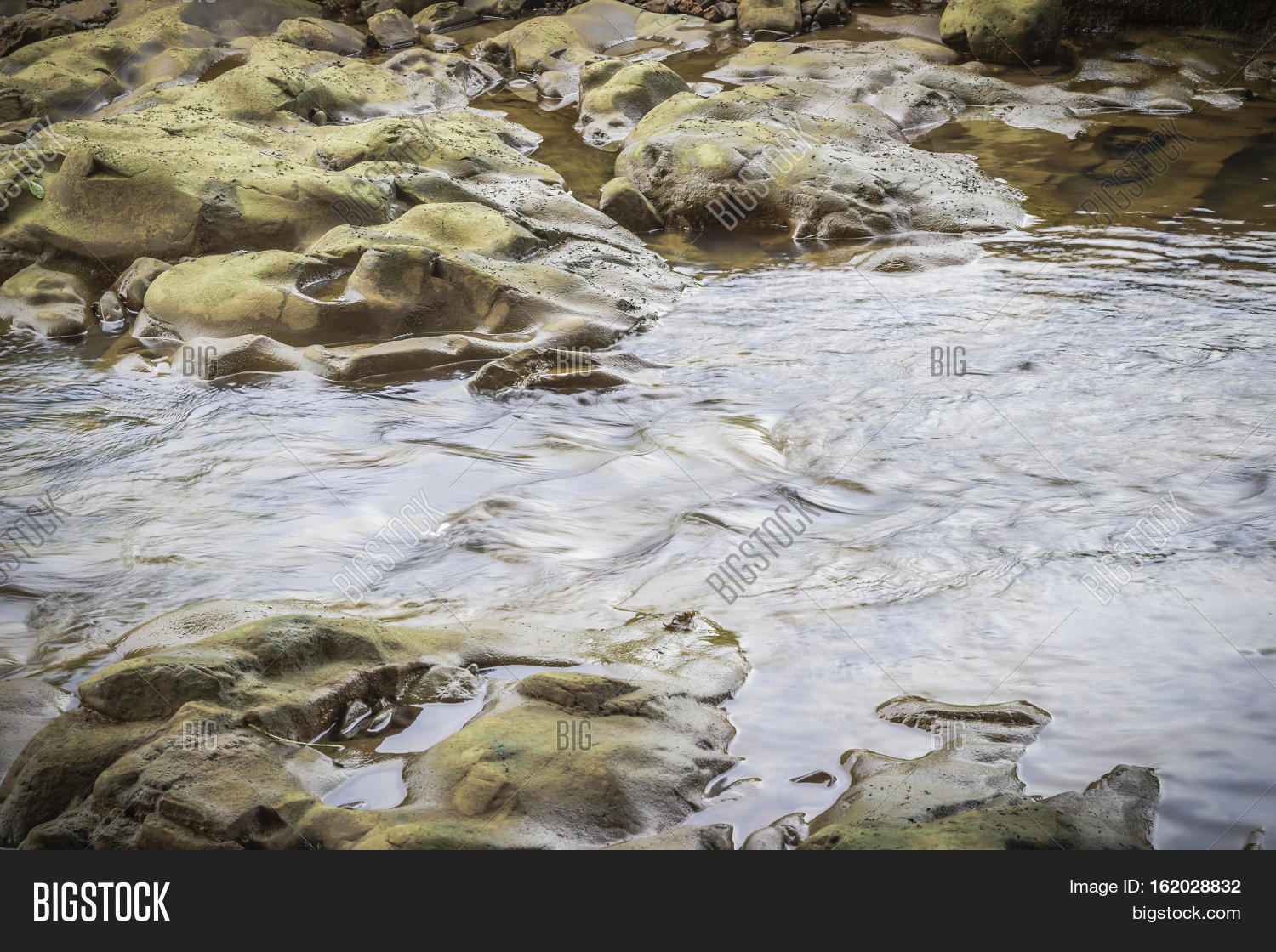 Stream Water Flowing Image & Photo (Free Trial) | Bigstock