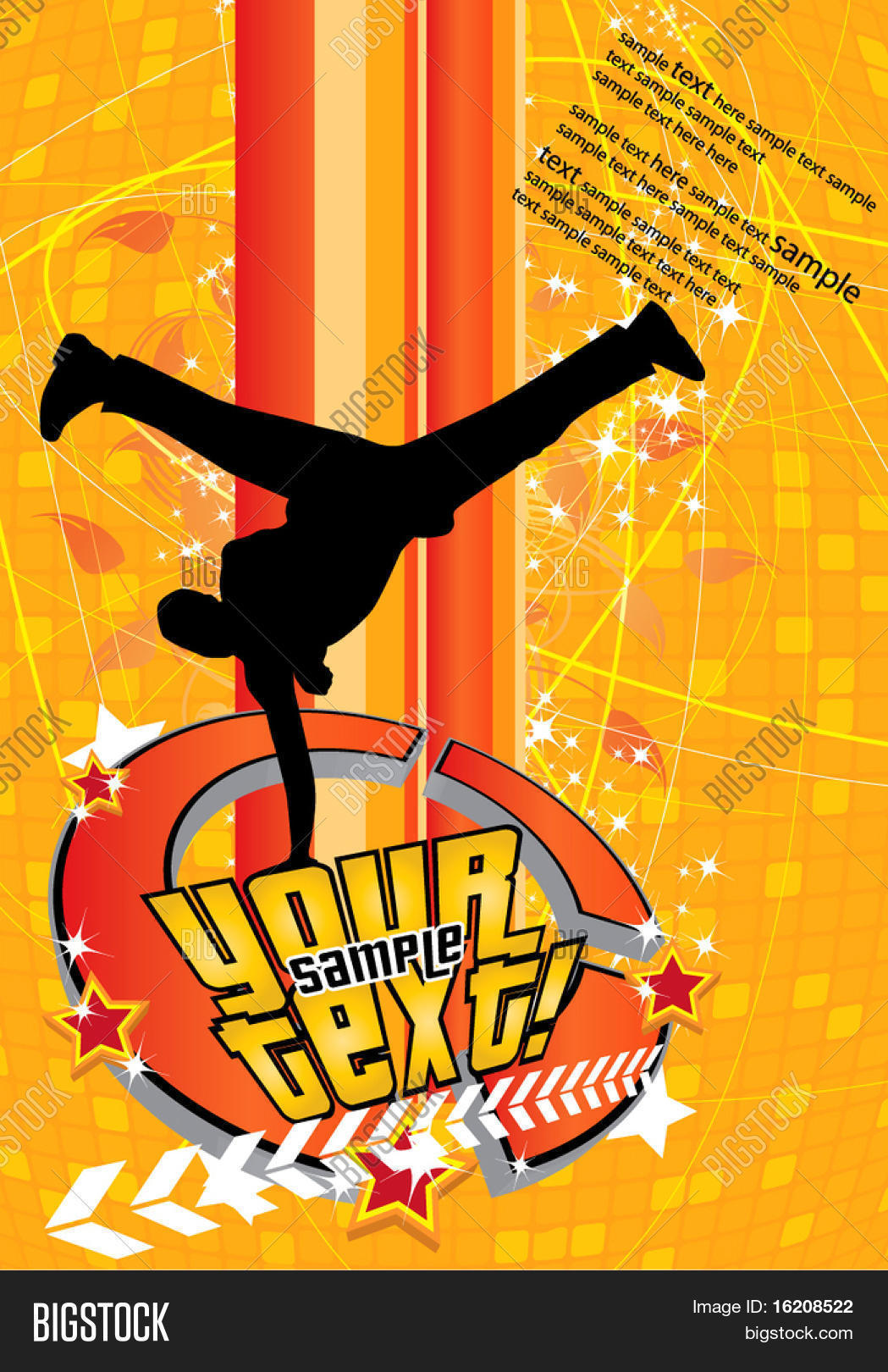 Break-dance Poster Vector & Photo (Free Trial) | Bigstock